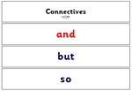 Download 'Connectives Flashcards' at - Brenden is Teaching